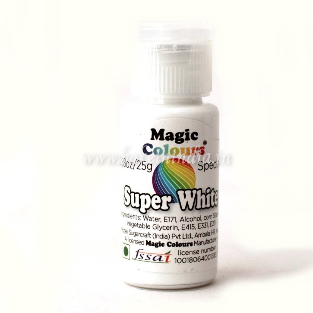 Super White Gel Colour - Magic Colours 25gm Online