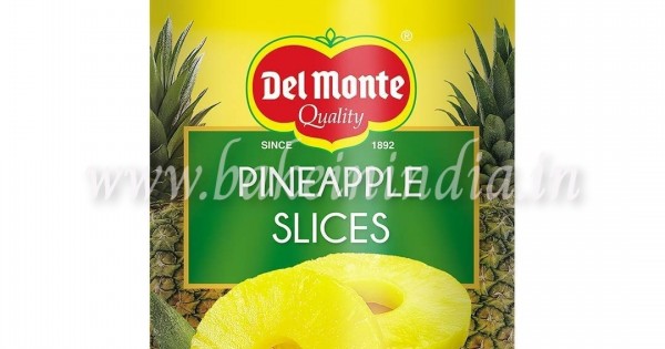 Del Monte Pineapple Slices 850gm Online - BakeinIndia