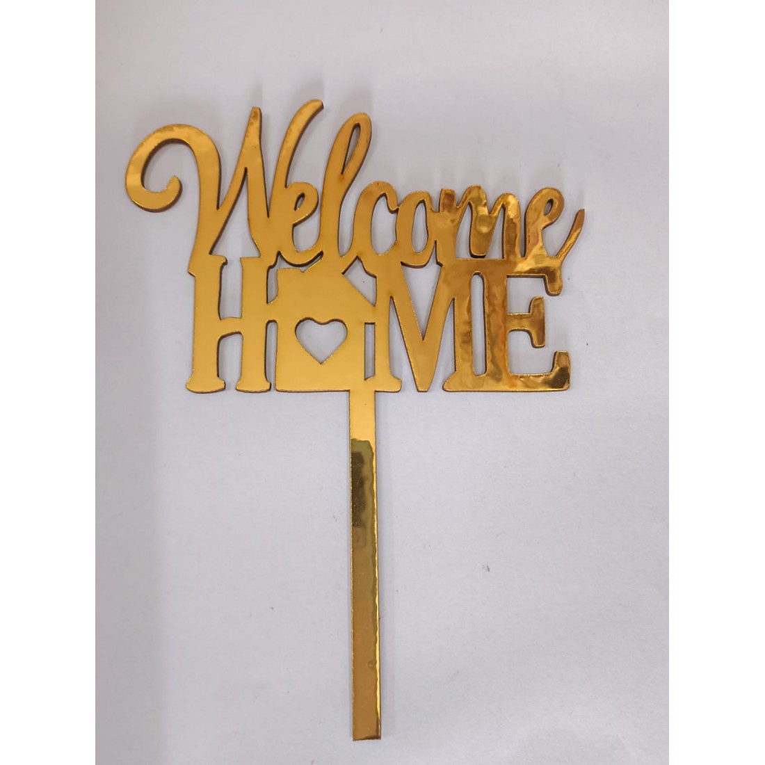 Welcome Homw Cake Topper for new House , Welcome Home Cake Topper