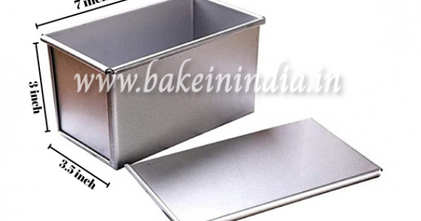 Bread Mould/Tin Box with Cover for Baking- Small